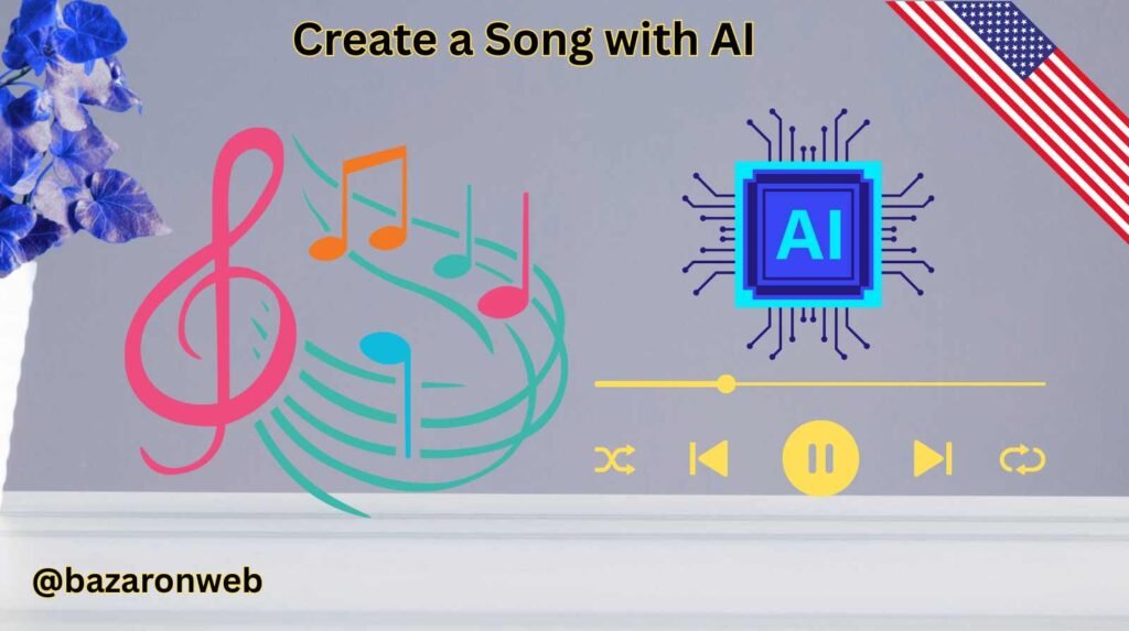 How to Create a Song with AI - BazarOnWeb